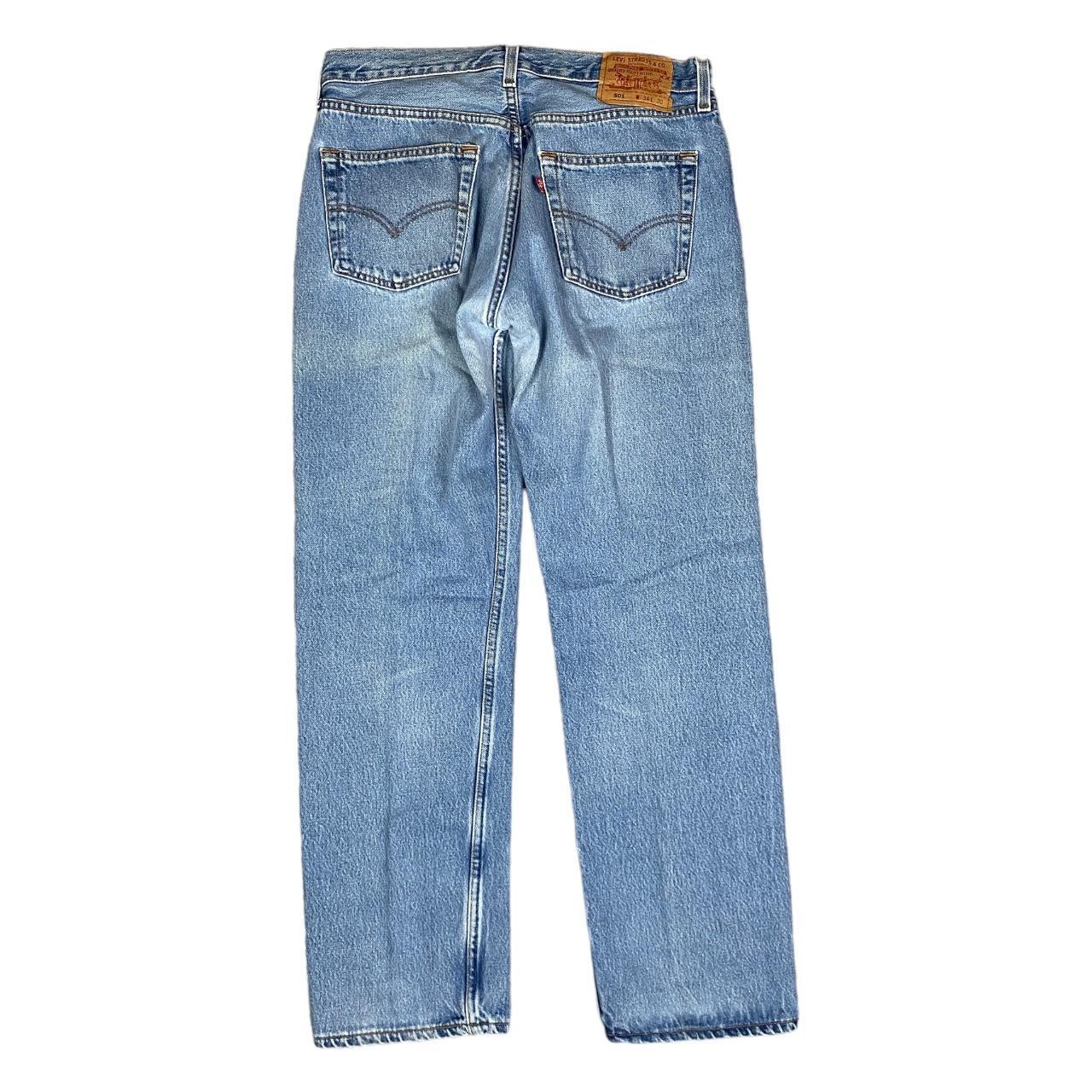 Levi's Men's Blue Jeans | Depop