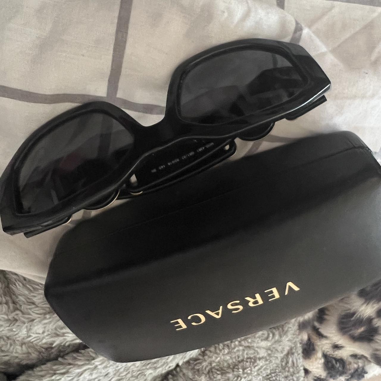 Versace Medusa Sunglasses | worn once #versace... - Depop