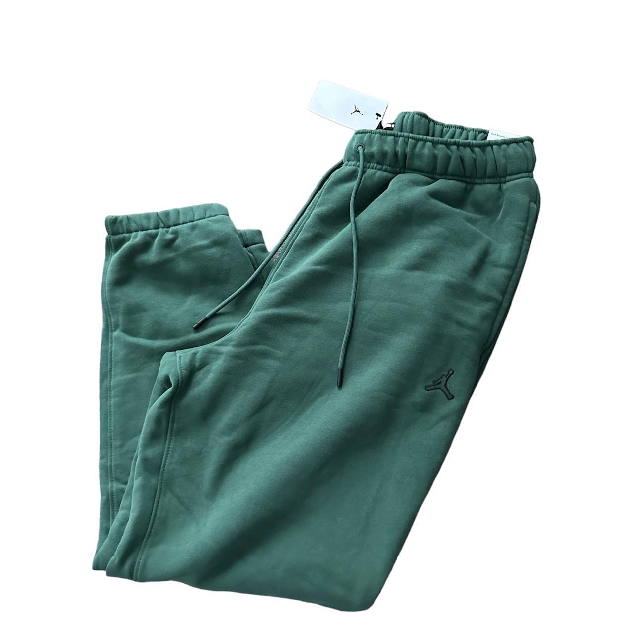 Jordan Men's Green Joggers-tracksuits | Depop
