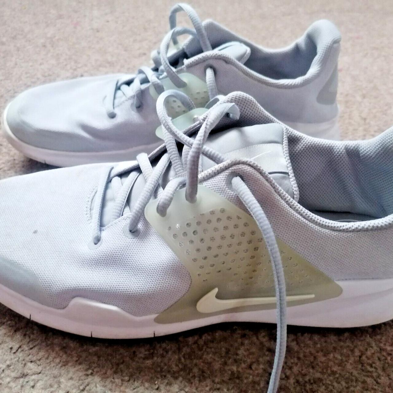 Nike Grey Synthetic Comfort Trainers Size 8 ABOUT... - Depop