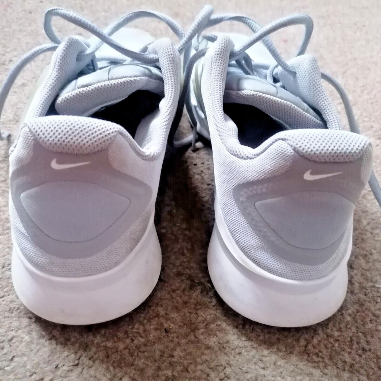 Nike Grey Synthetic Comfort Trainers Size 8 ABOUT... - Depop