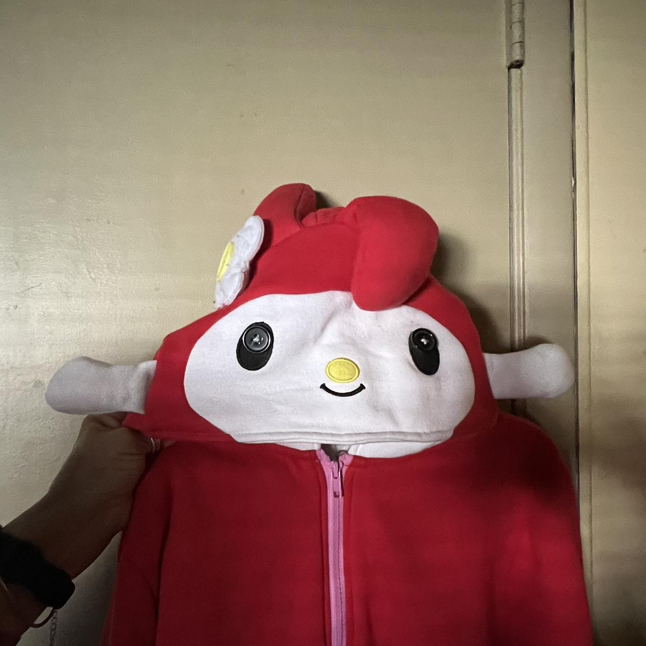 Hello Kitty Women's Red and Pink Jacket | Depop