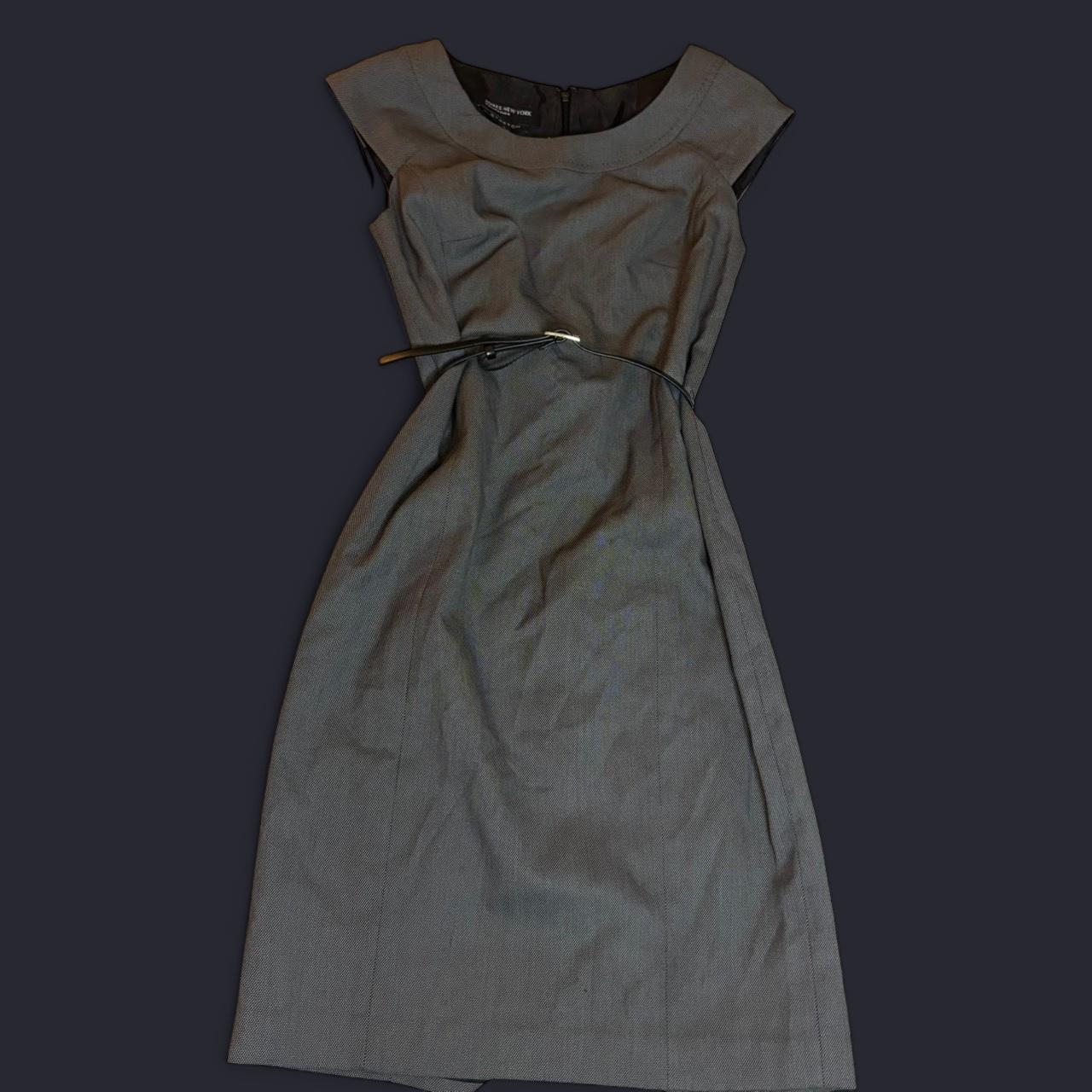 NWT OFFICE SIREN GREY DRESS- brand new! material... | Depop