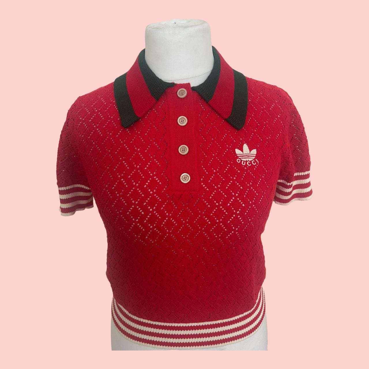 Gucci Women's Red Polo-shirts | Depop