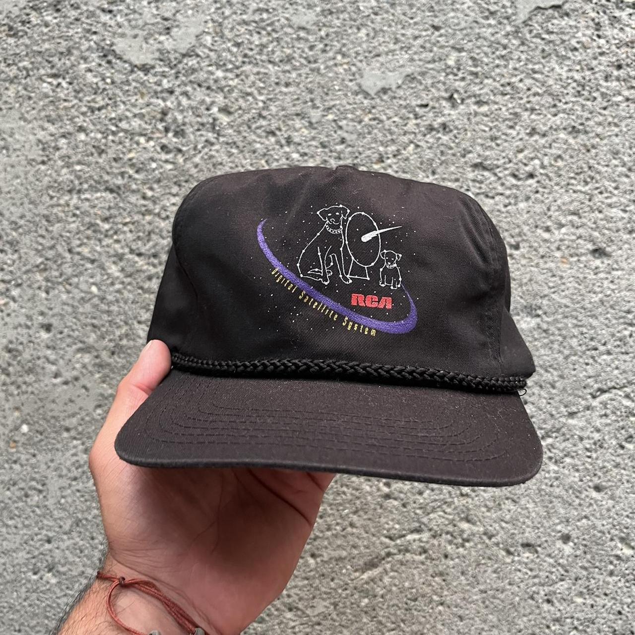 Vintage RCA Hat •Black colourway •One size fits... - Depop