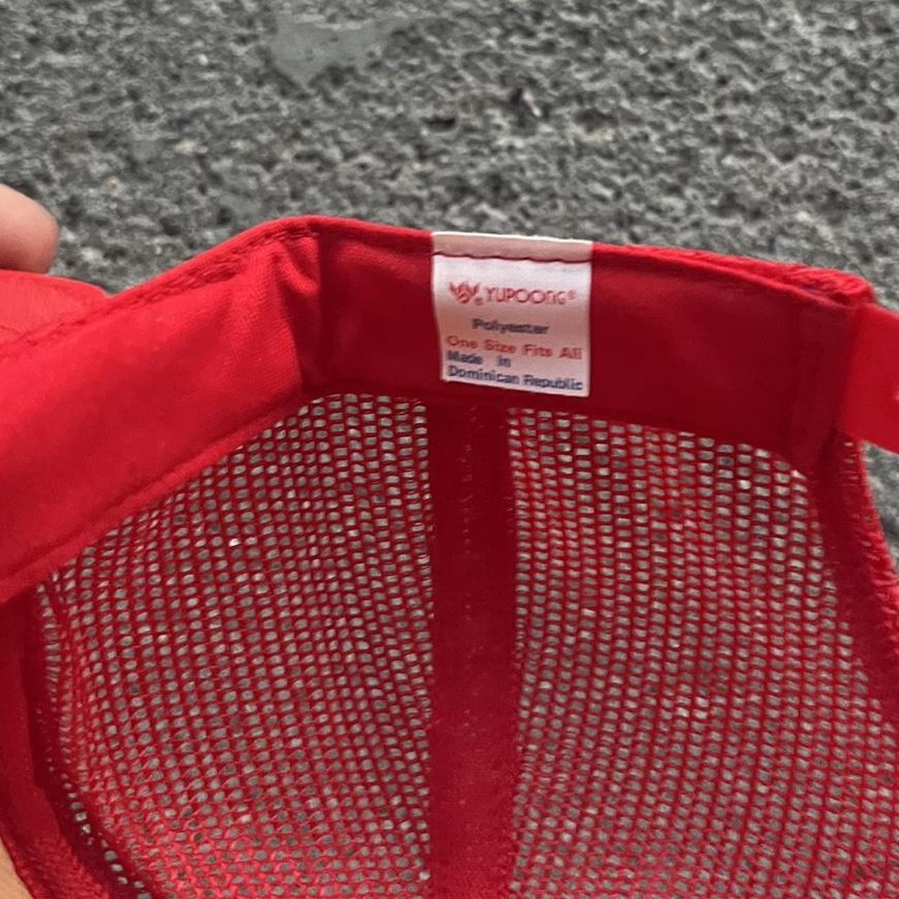 Vintage Craftsman Hat •Red colourway •One size... - Depop