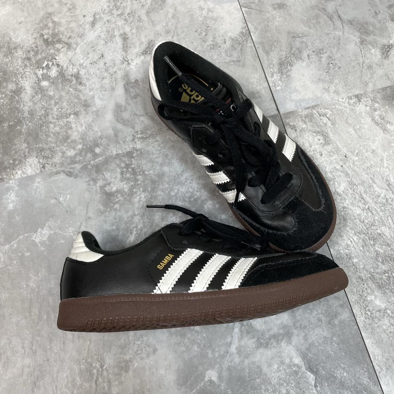 Kids Adidas Sambas •Size 13k •No box •Just need... - Depop