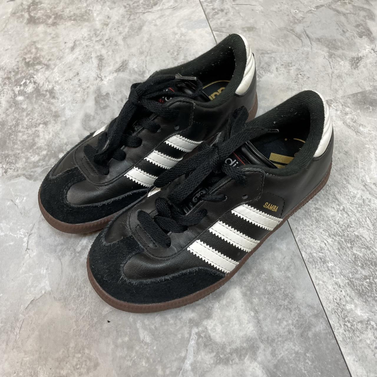Kids Adidas Sambas •Size 13k •No box •Just need... - Depop