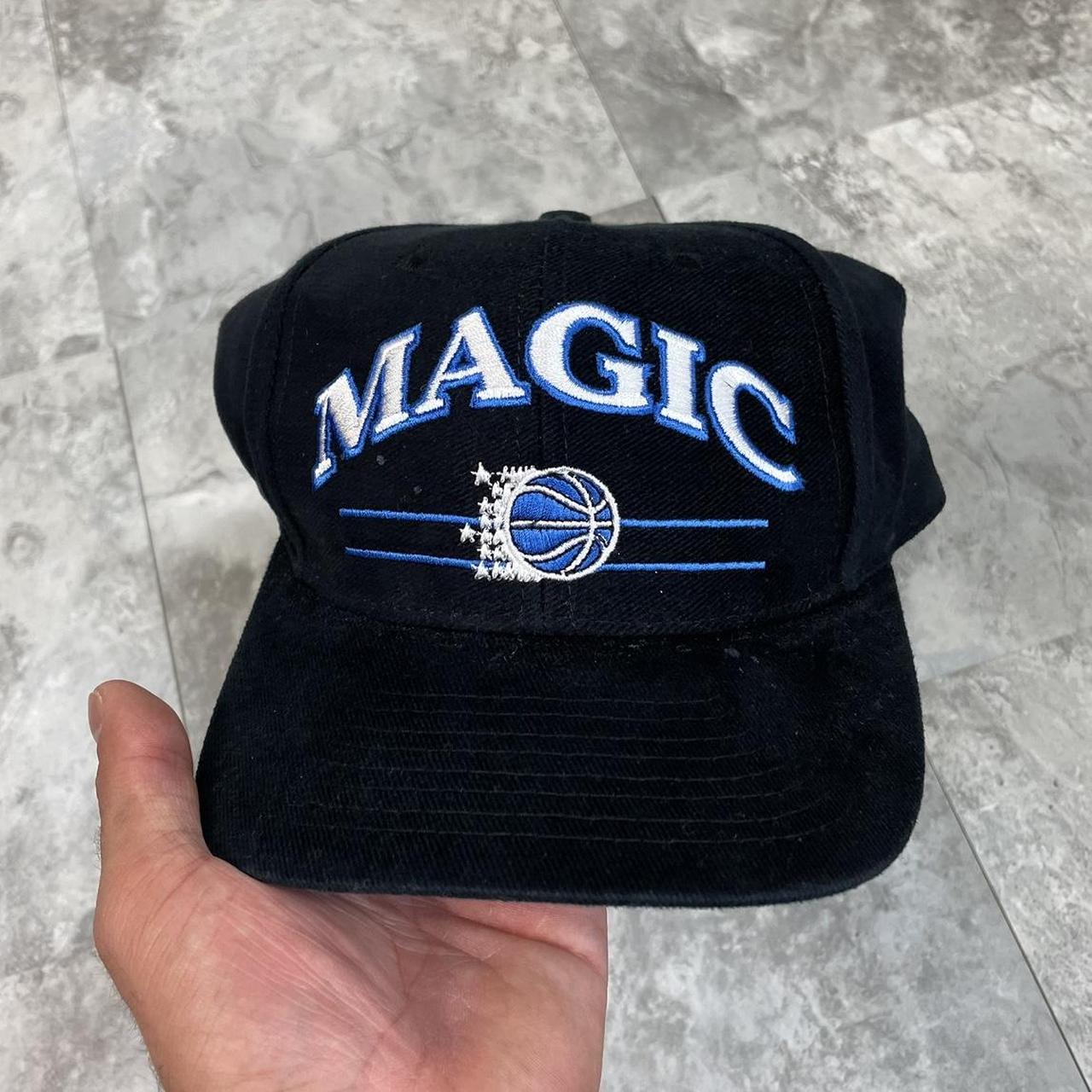 Vintage Orlando Magic Hat •Blue colourway •One... - Depop