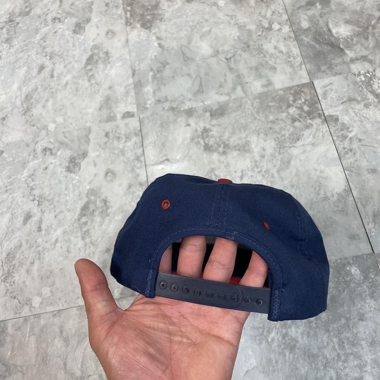 Vintage Budweiser Hat •Blue/ Red colourway •One... - Depop