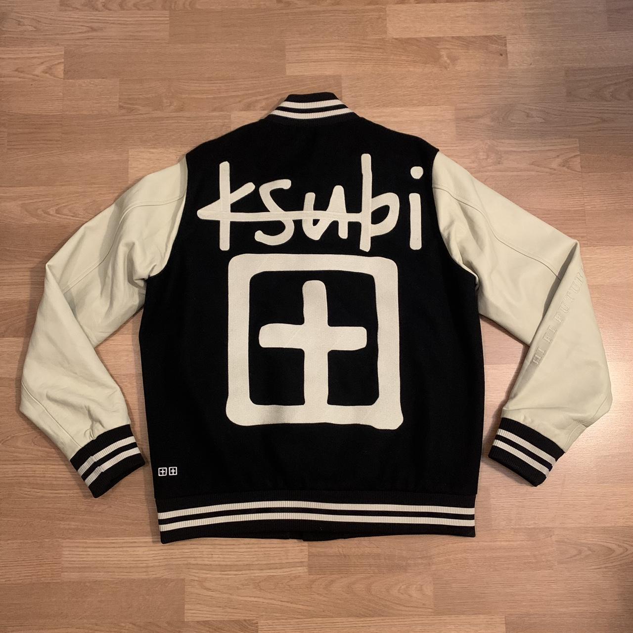 Ksubi Men's Black and White Jacket | Depop