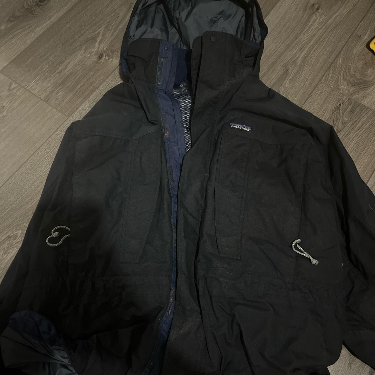 patagonia waterproof jacket, mesh lining,... - Depop