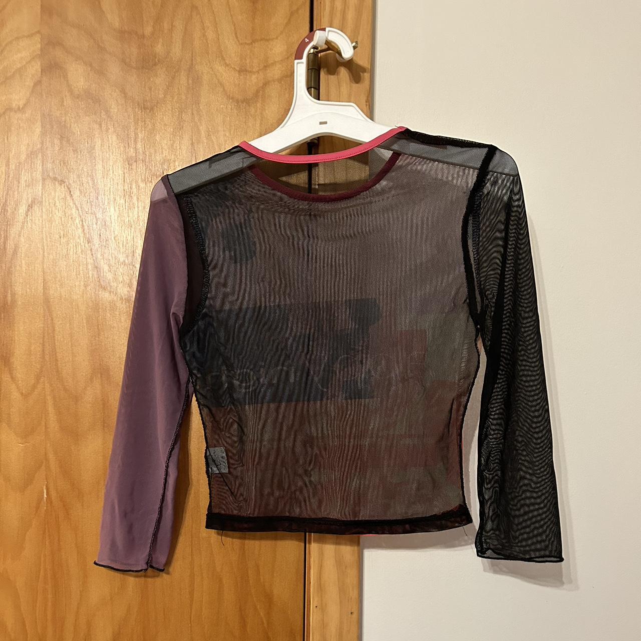 Super cute see through top, stretchy and comfy, size... - Depop