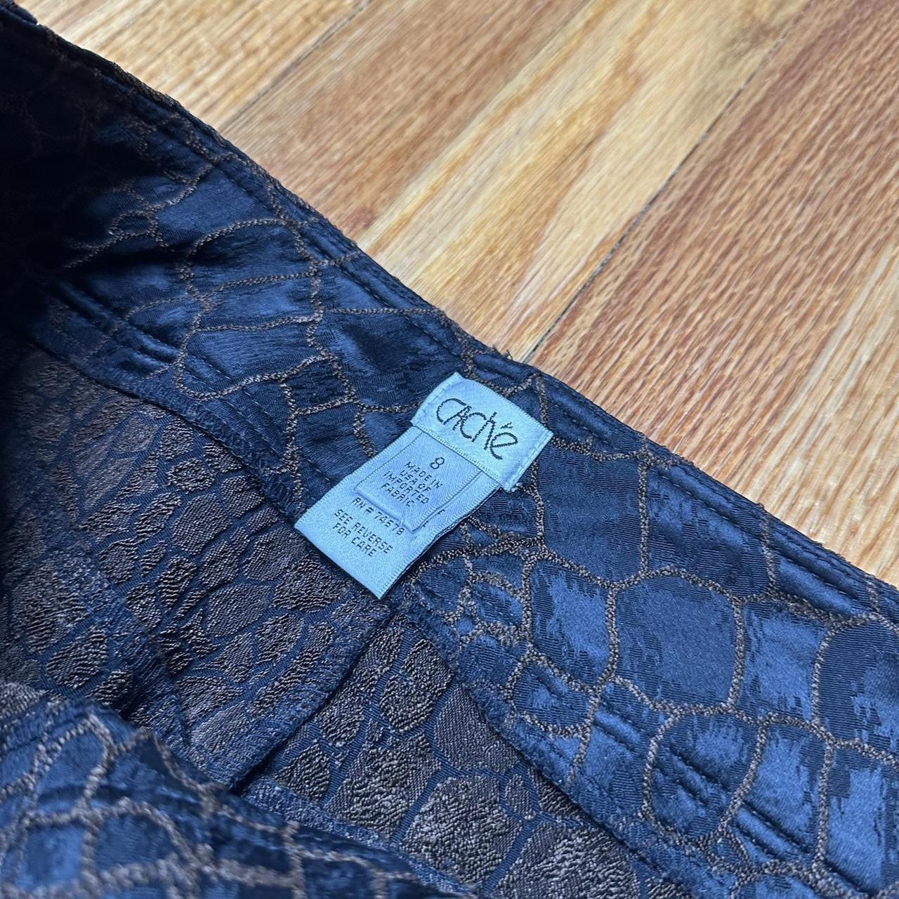 Cache Low Rise Textured Brown Pants In amazing... - Depop