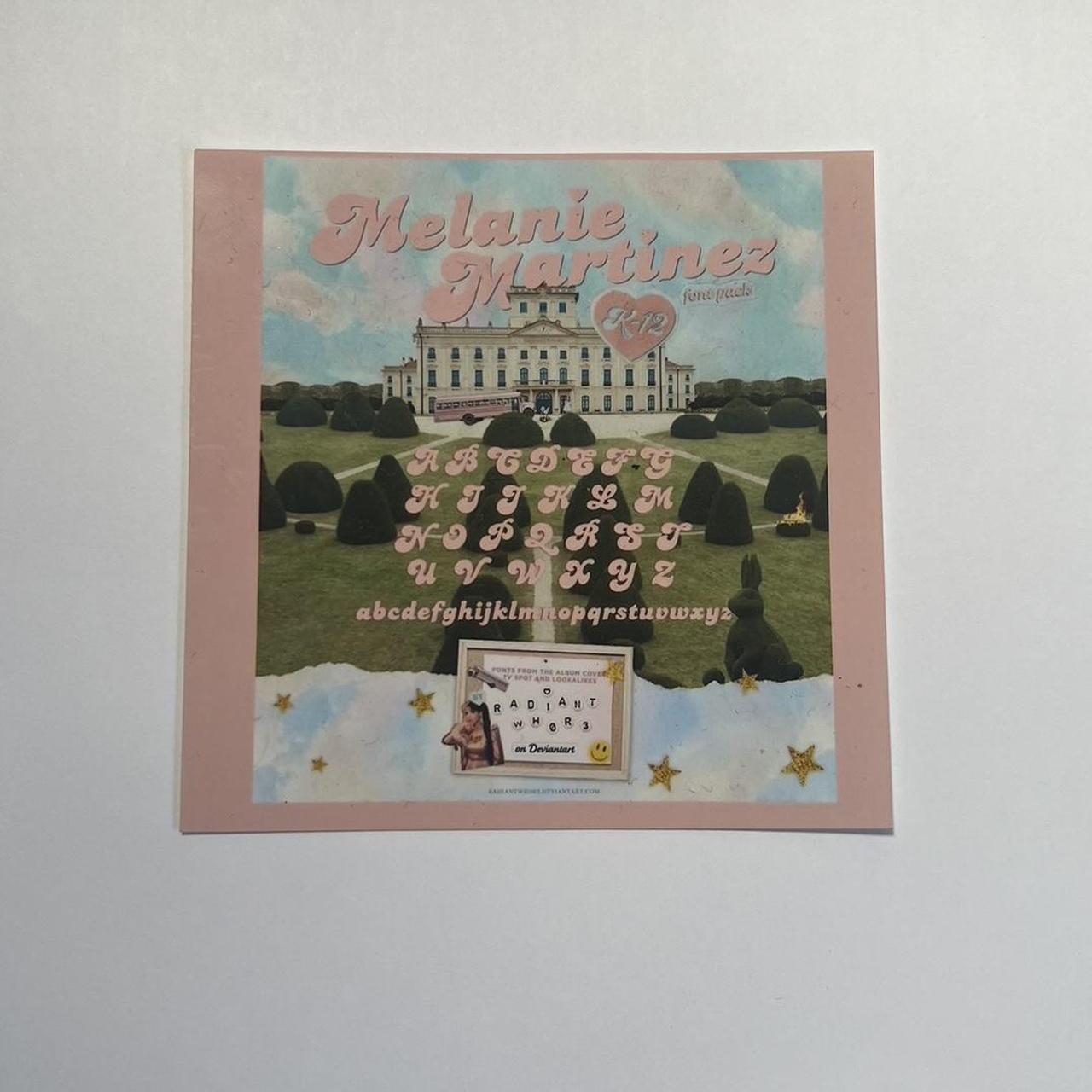 melanie martinez k-12 font pack mini poster ︎ the... - Depop
