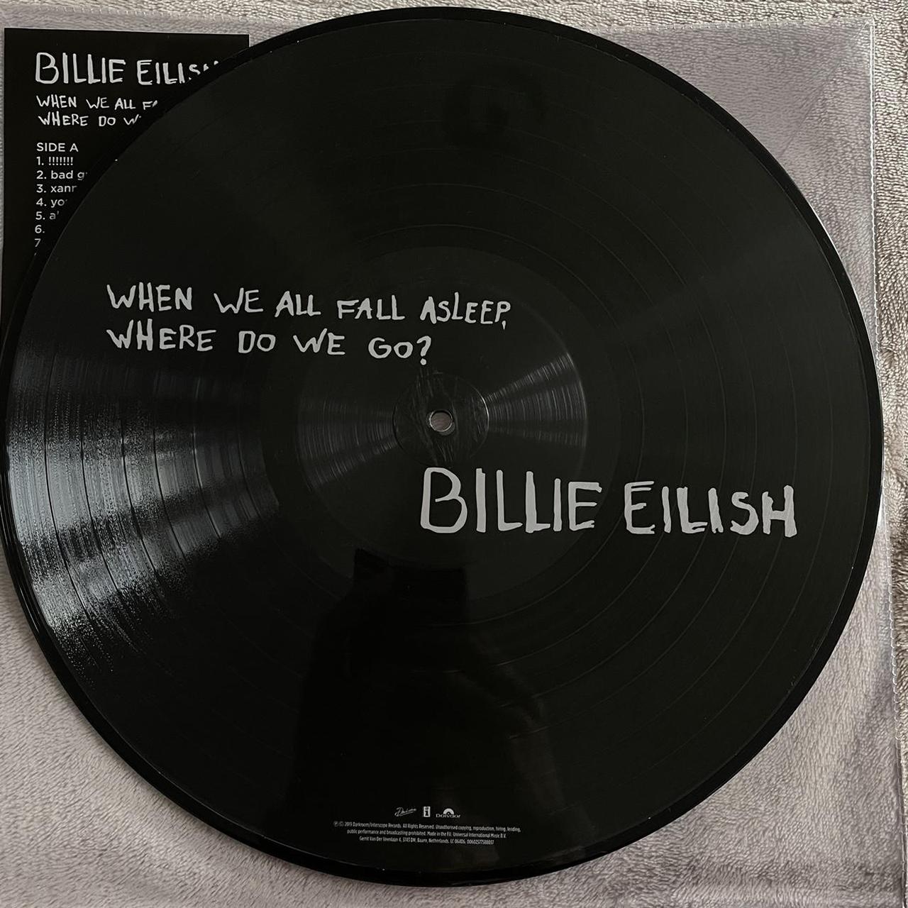 Billie Eilish - When We All Fall Asleep, Where Do We... - Depop