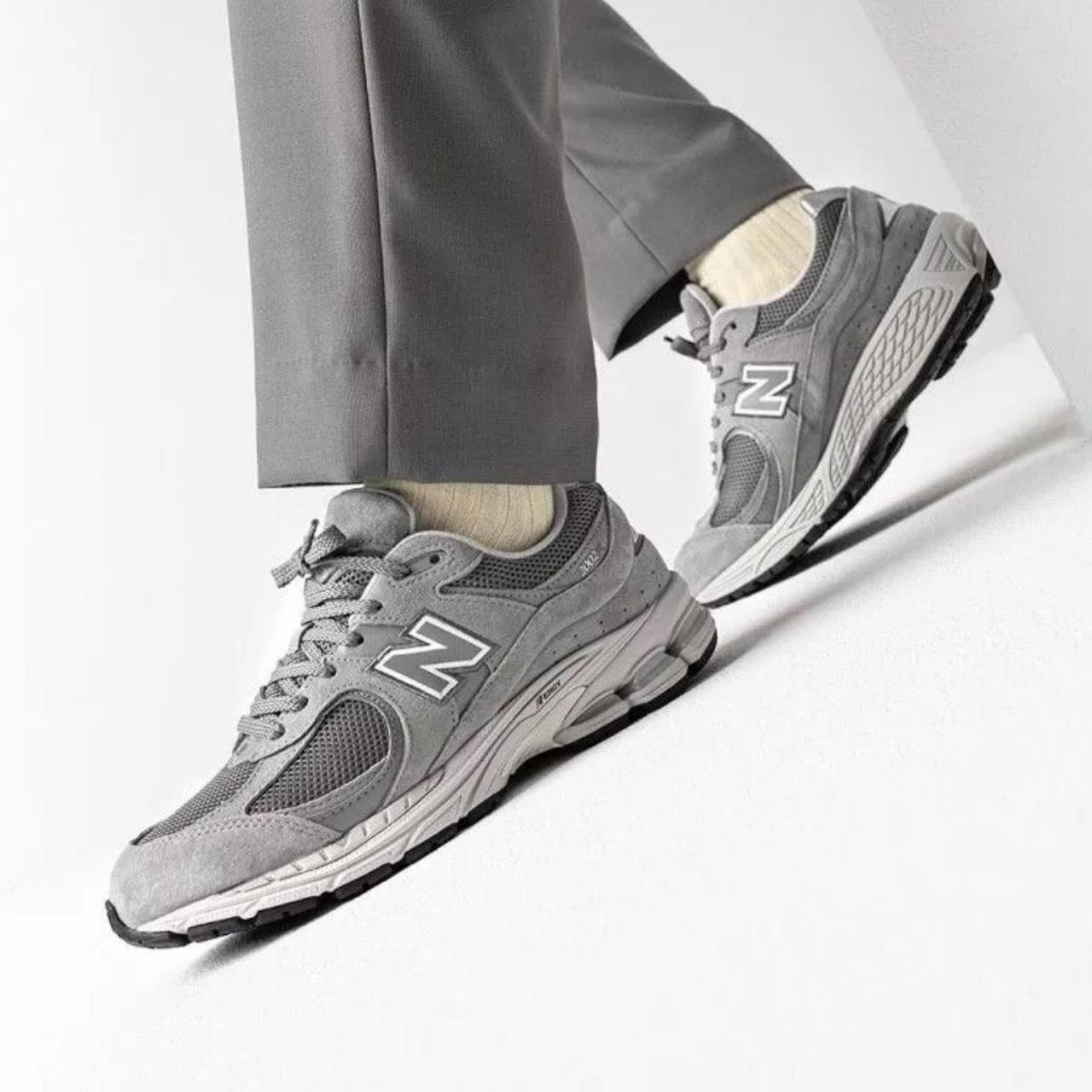 Grey New Balance 2002R trainers #sneakers women’s 8... - Depop