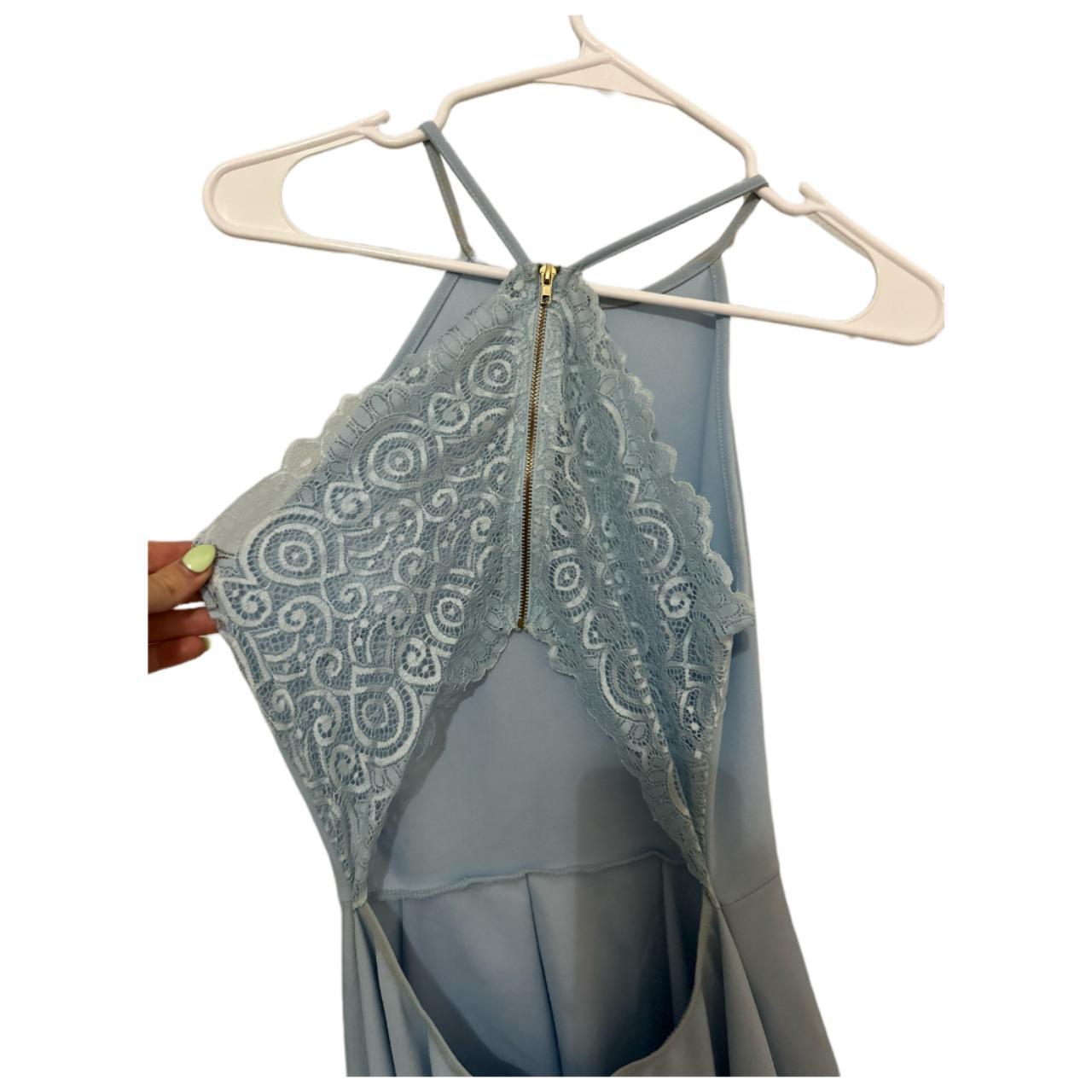 light blue dress - Depop