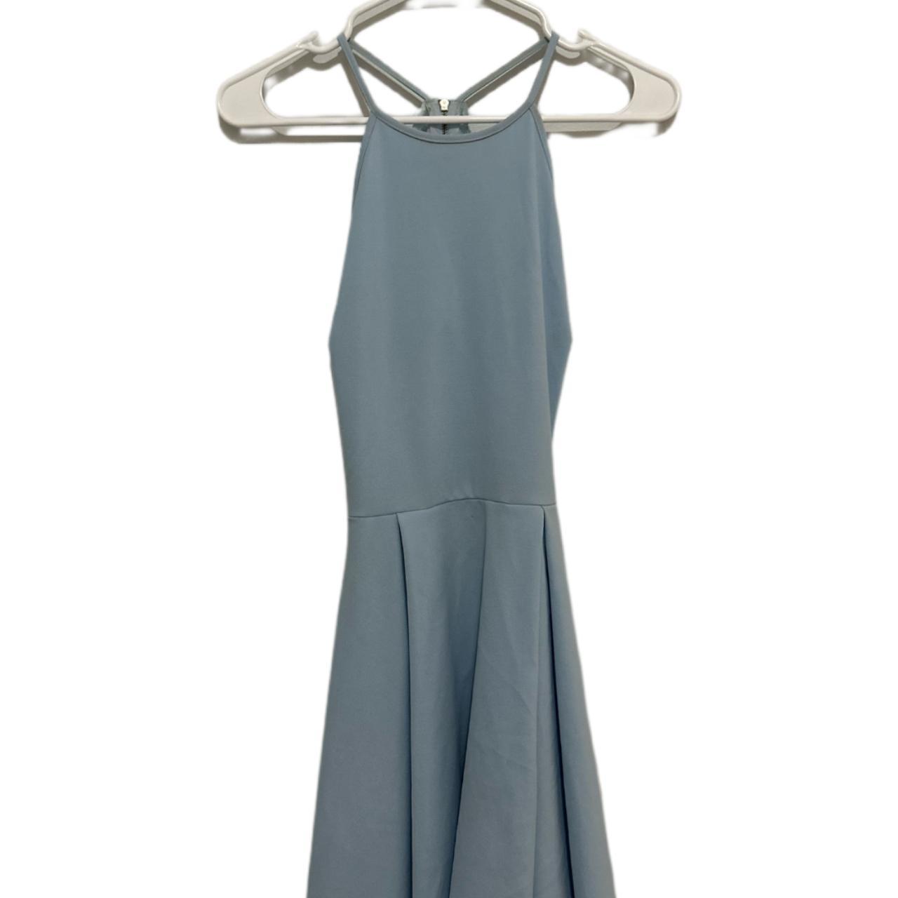 light blue dress - Depop