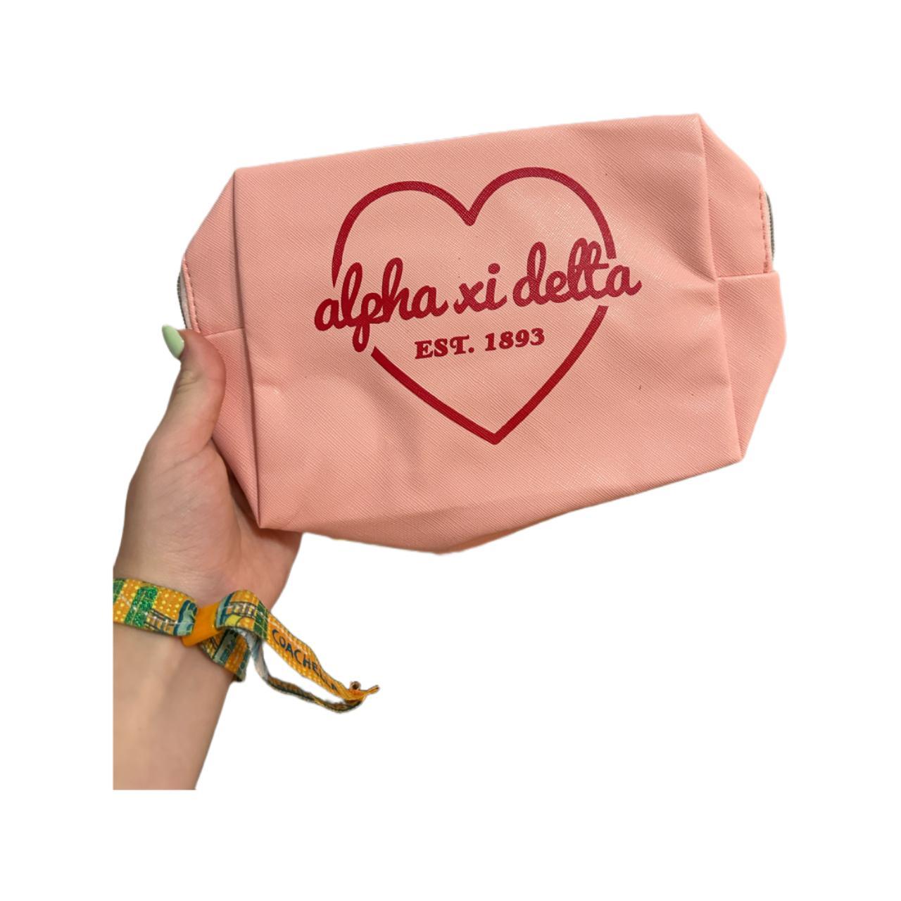 alpha xi delta makeup bag - Depop