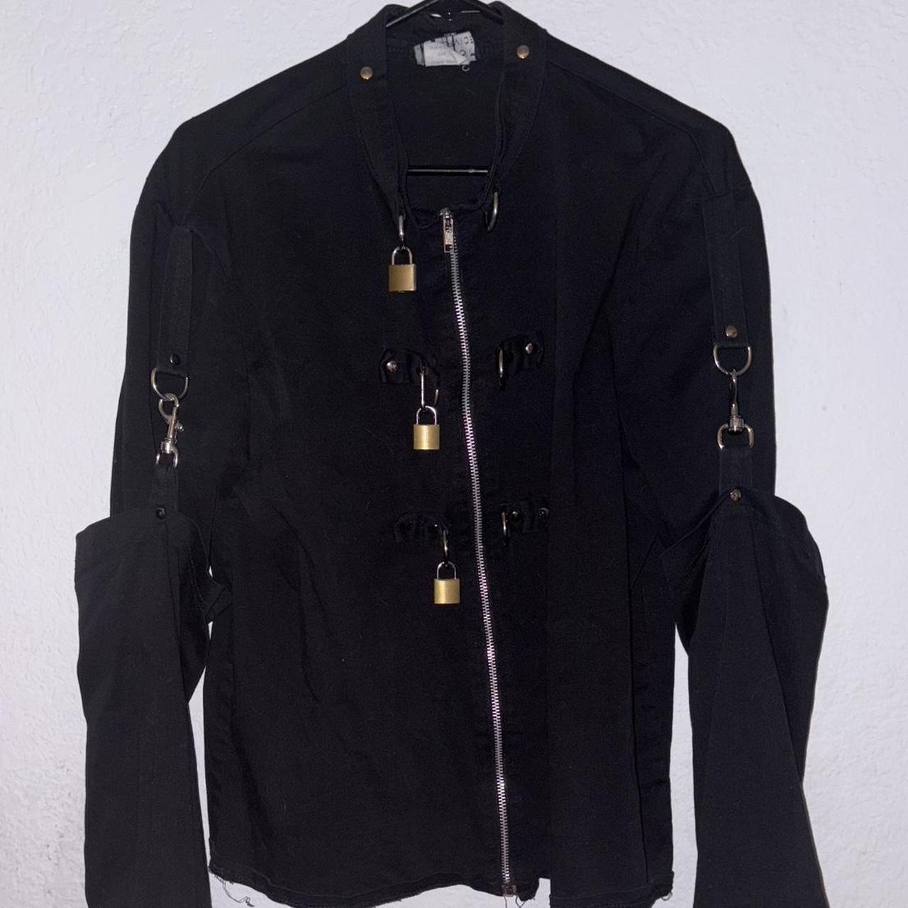 Vintage Fetish Lip Service Jacket Looks like a... | Depop