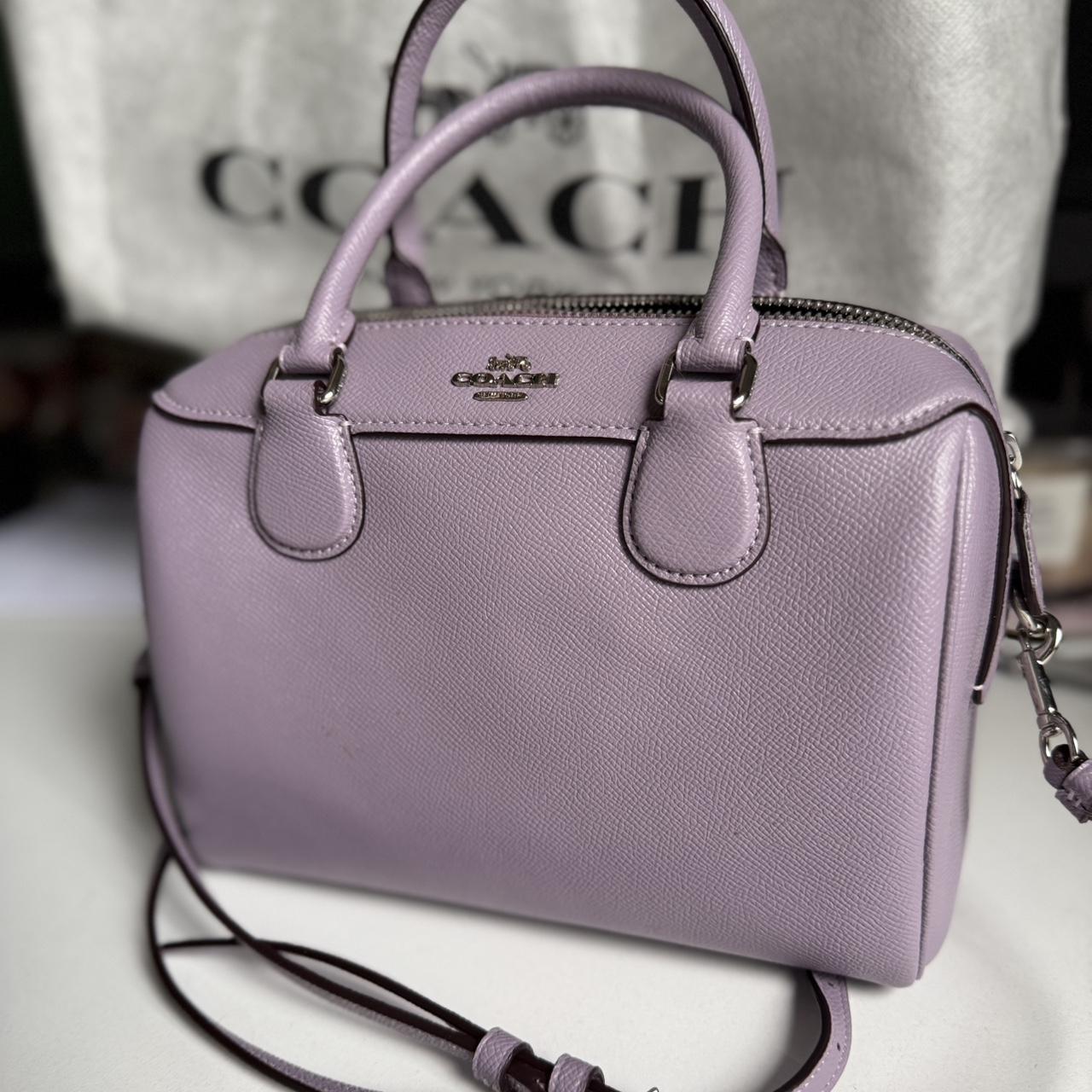Coach lilac satchel bag. She’s a stunner but not my... - Depop