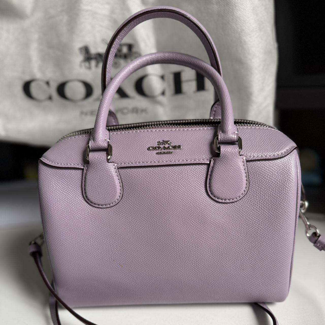 Coach lilac satchel bag. She’s a stunner but not my... - Depop