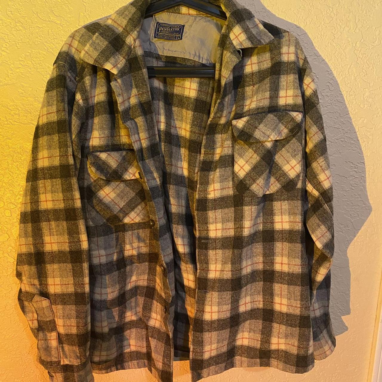 Pendleton Flannel, men’s large 100% wool - Depop