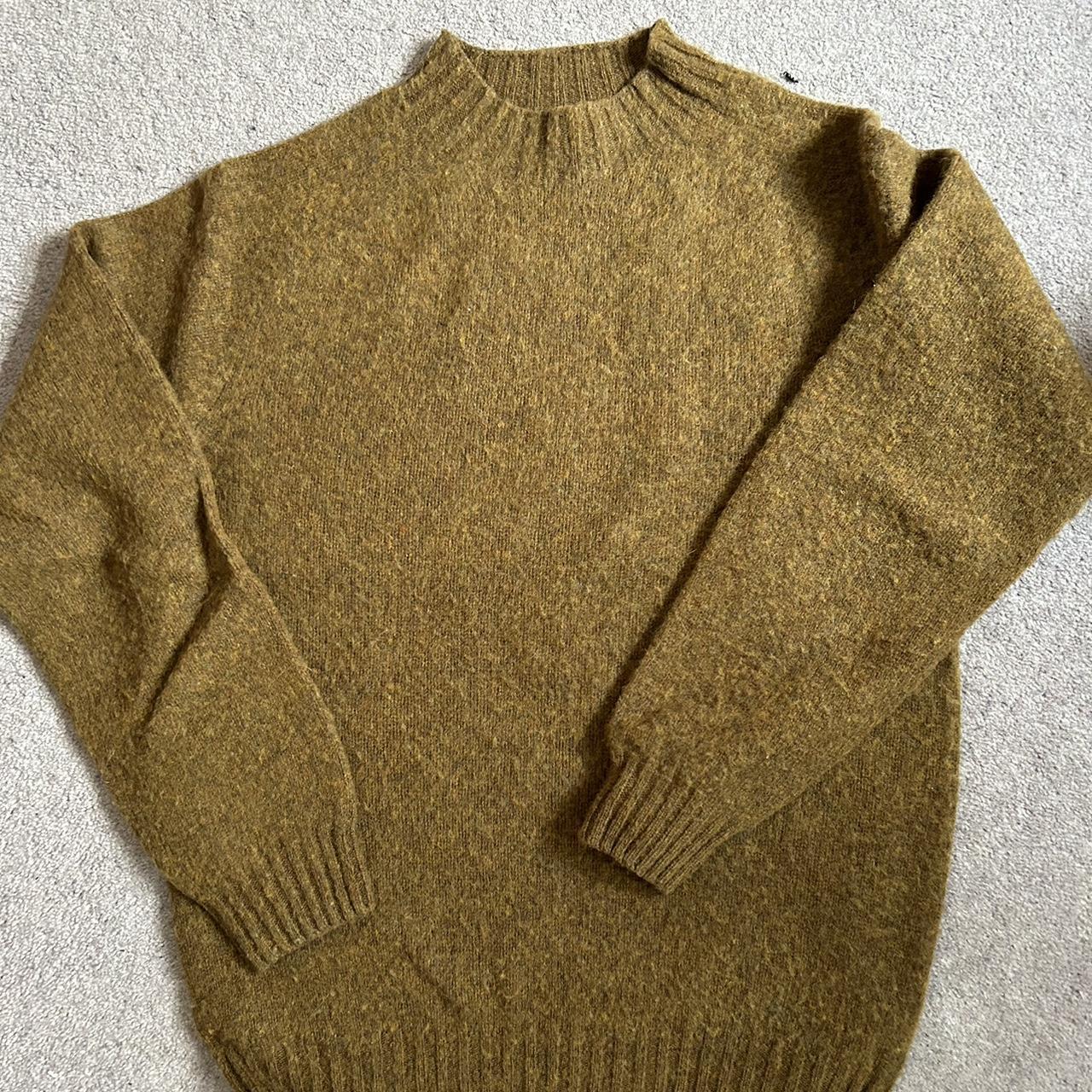 Common Wanderer 100% wool jumper Brown Size large... - Depop