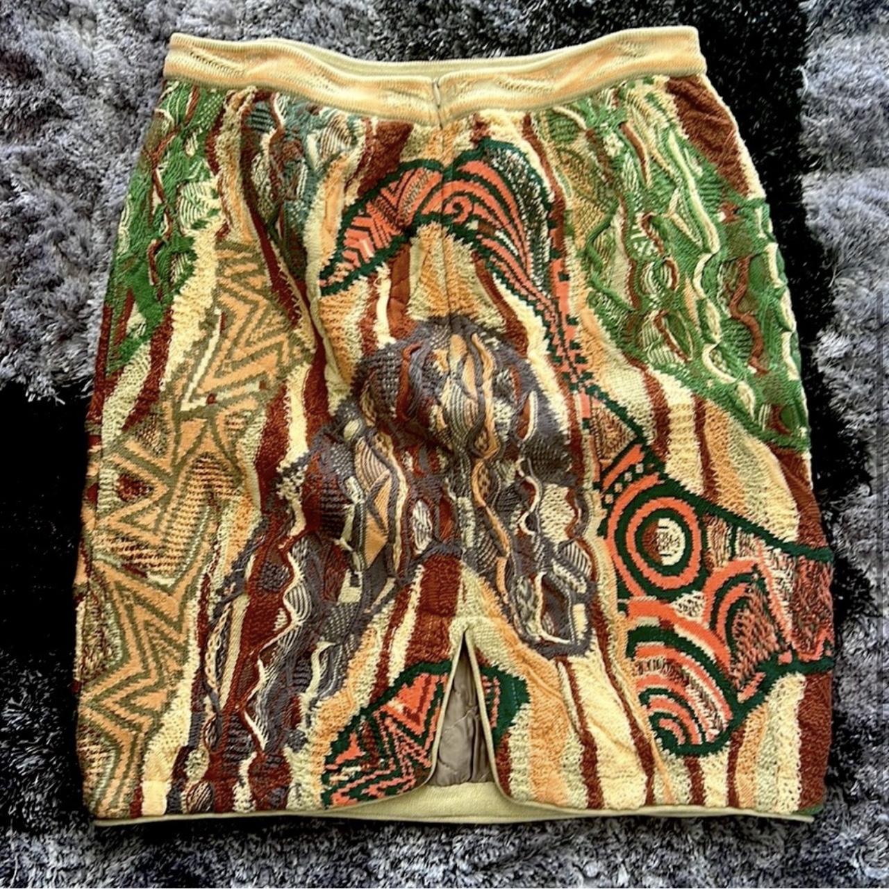 Coogi vintage sweater skirt - Depop