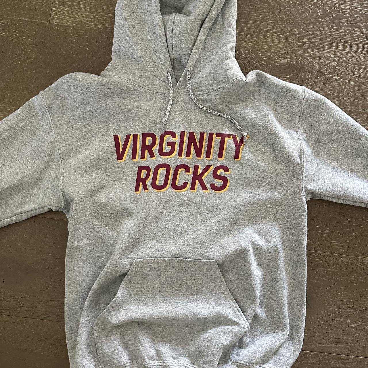Danny Duncan virginity rocks grey hoodie Size medium... - Depop