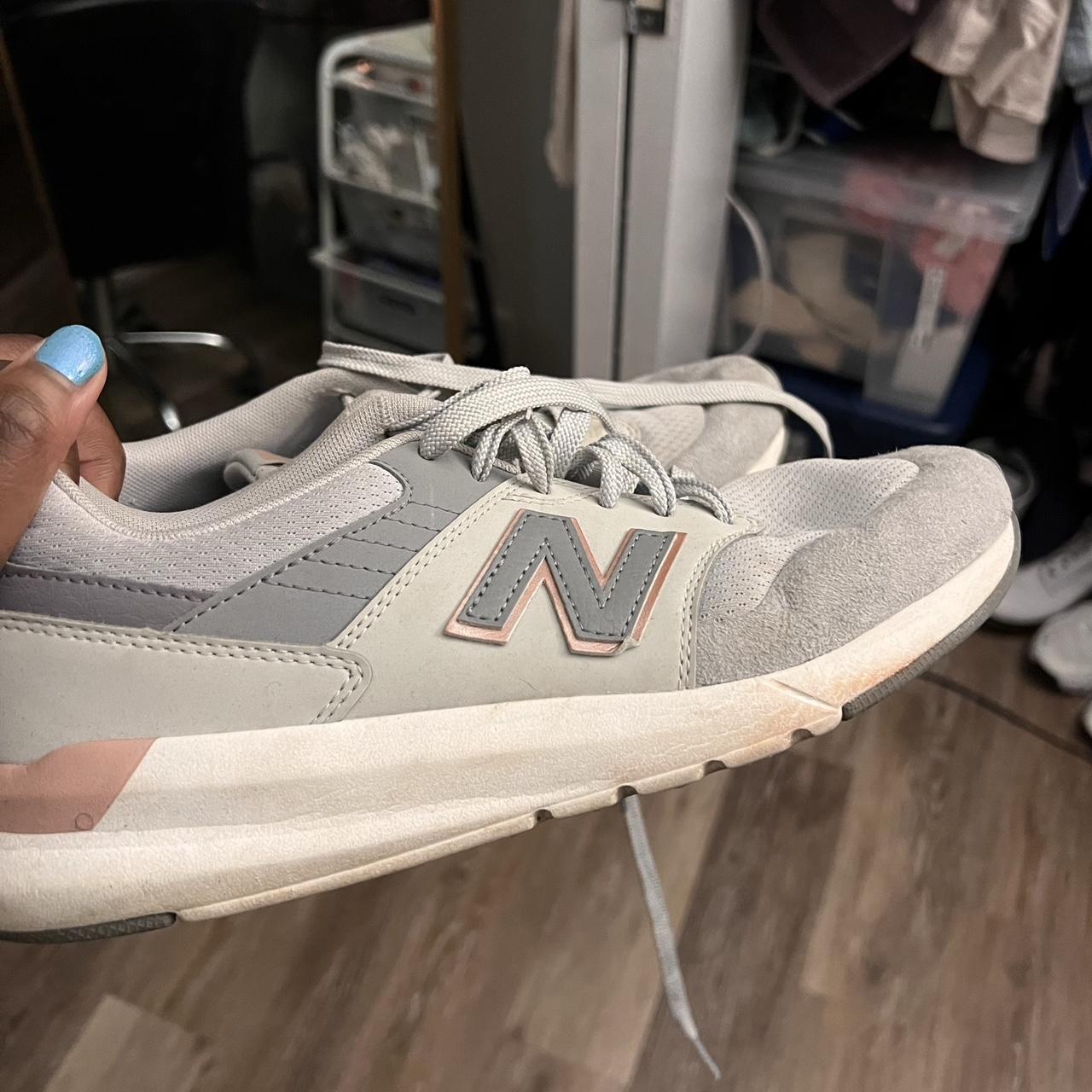 Repop: new balances, no flaws, just smalls fluffs on... - Depop