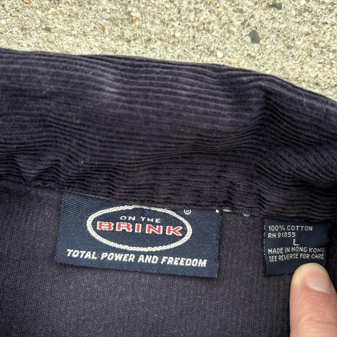 Vintage 90s OTB On the brink corduroy jacket sleeve... - Depop