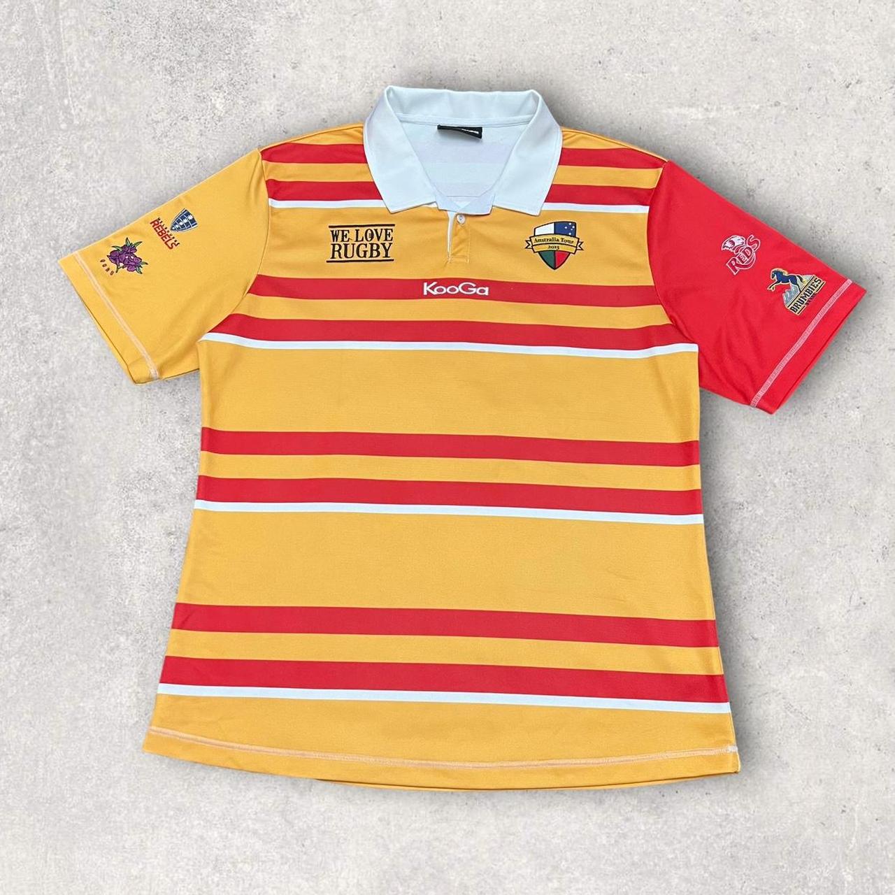 Australia Rugby Shirt Amazing and colourful... - Depop