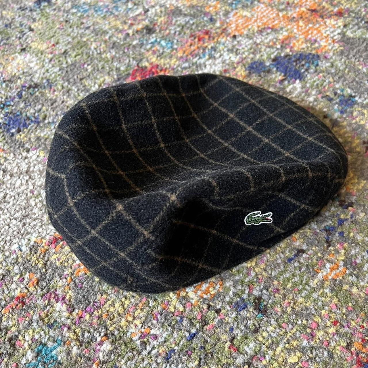Rare Lacoste Wool Flat Cap Vintage 80s / 90s... - Depop
