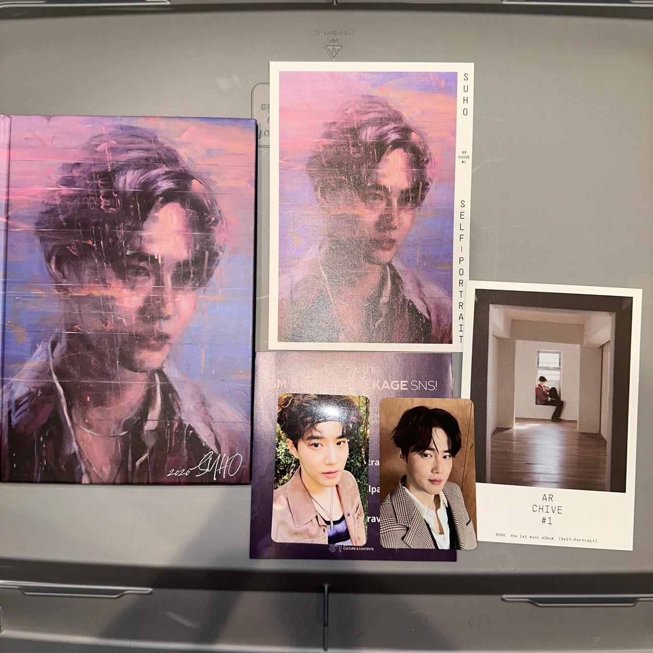 SUHO Self Portrait Album kpop exo suho music - Depop