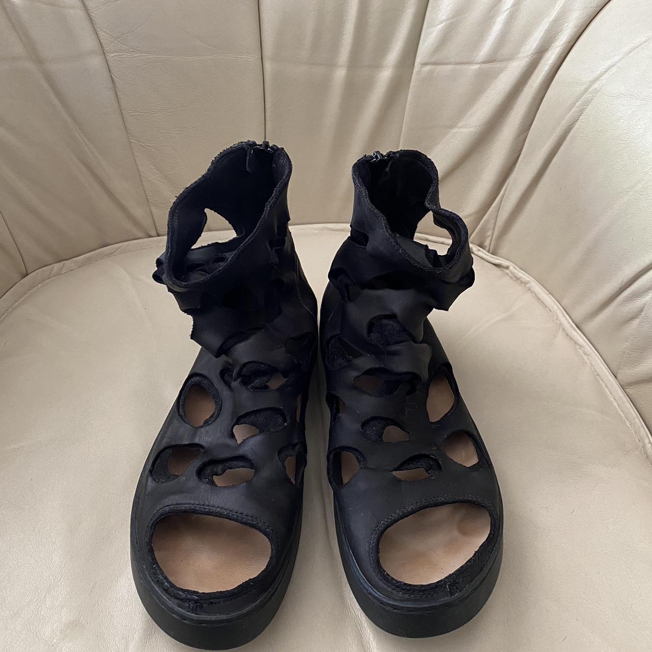 -Trippen Task shoes in lav black, swan black. -Size... - Depop