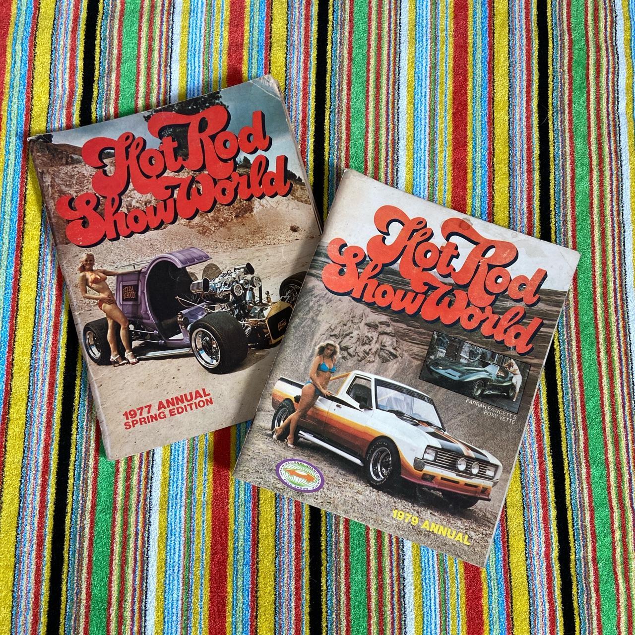 SET OF 2 VINTAGE 70s HOT ROD MAGAZINES True... - Depop