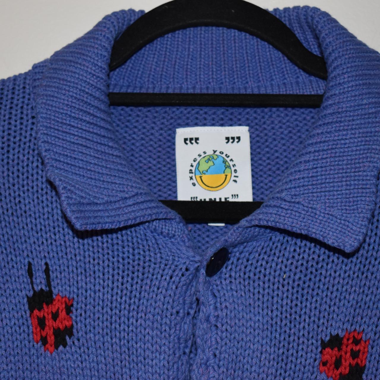 UNIF Blue Cardigan - Great Condition - Never been worn - Depop