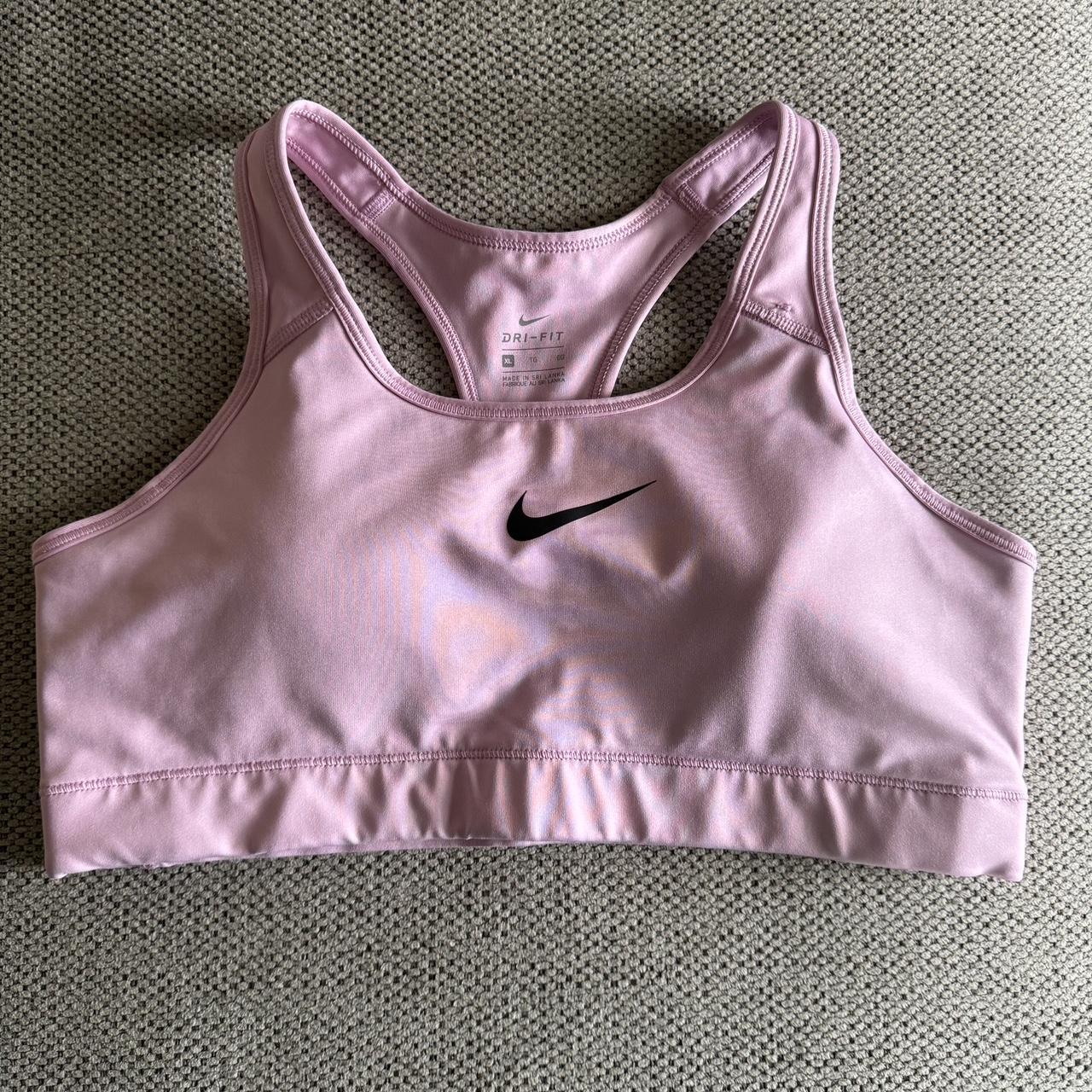 Light pink sports bra. Razor back. - Depop