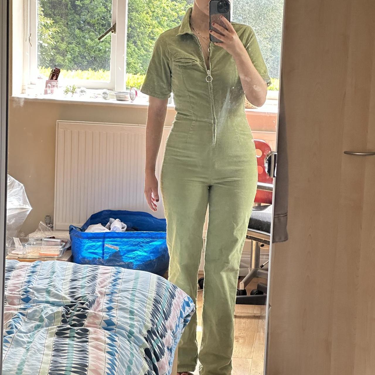 Urban Outfitters BDG Light Green Corduroy Hello... - Depop