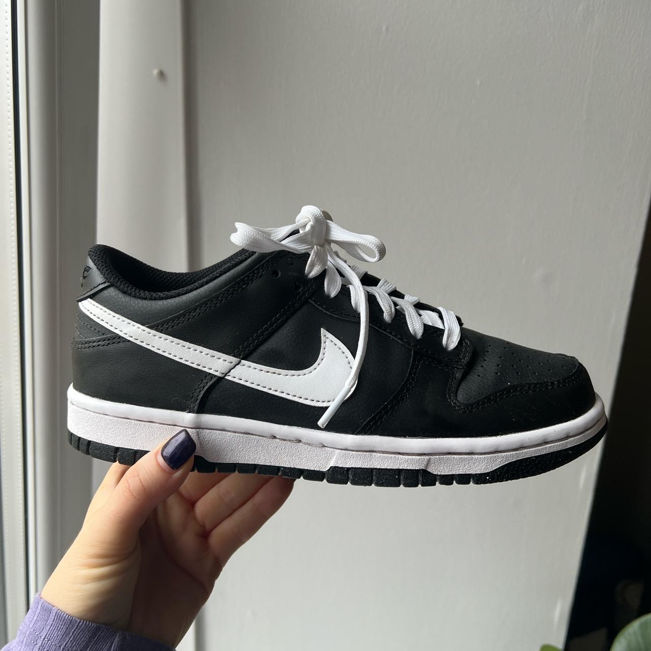 UK 4.5 Nike Dunks worn once - small amount of mud on... - Depop