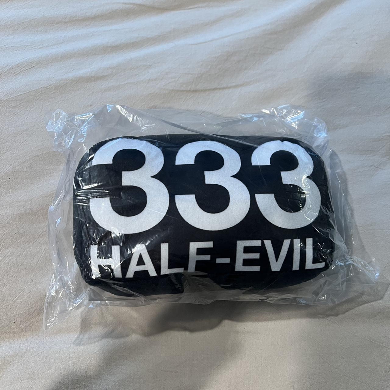 half evil 333 plushie 6th anniversary limited... - Depop