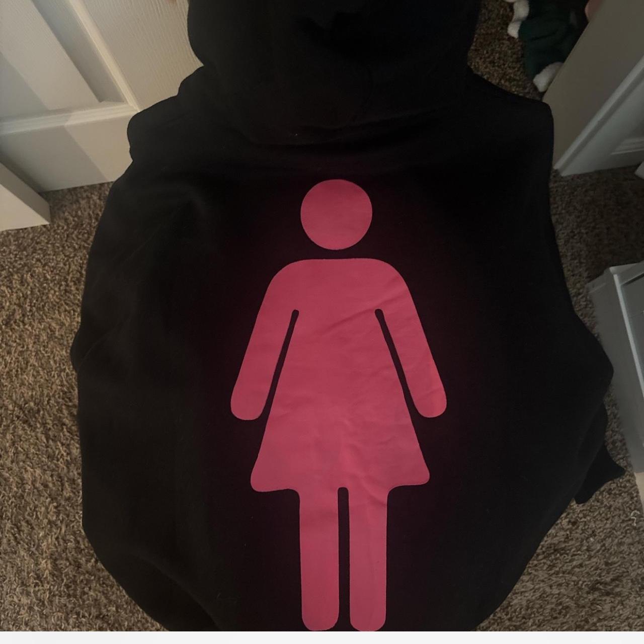 Theyh8us im just a girl hoodie in pink. Same one... | Depop