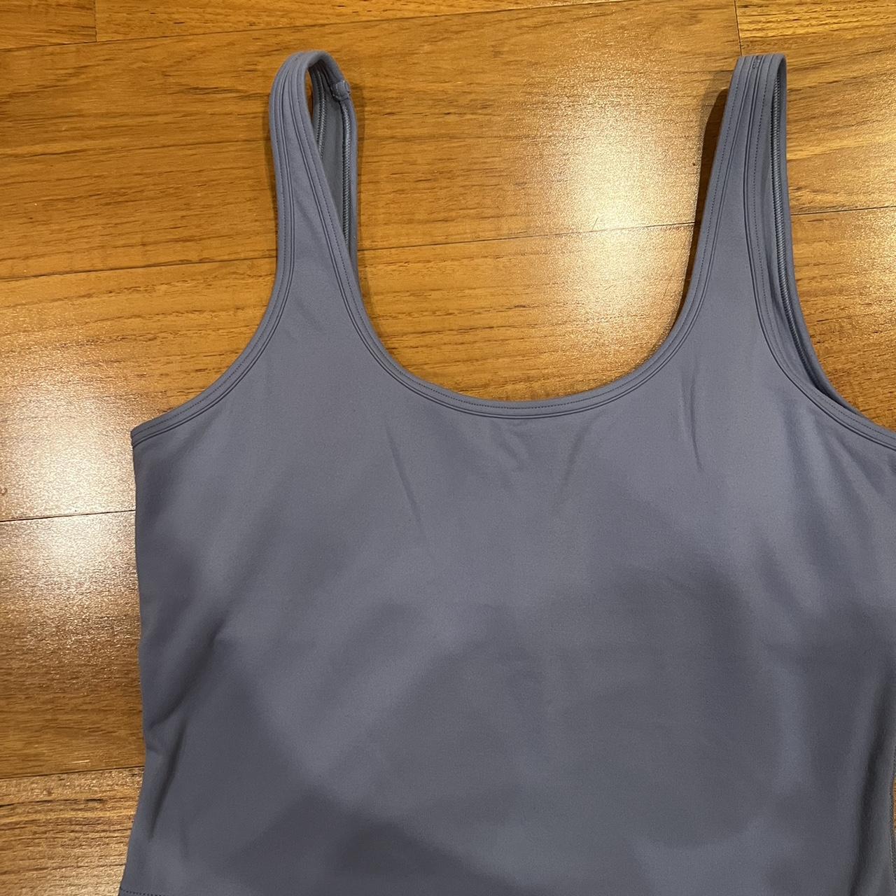 aritzia TNA butter mini sports tank top with shelf... - Depop