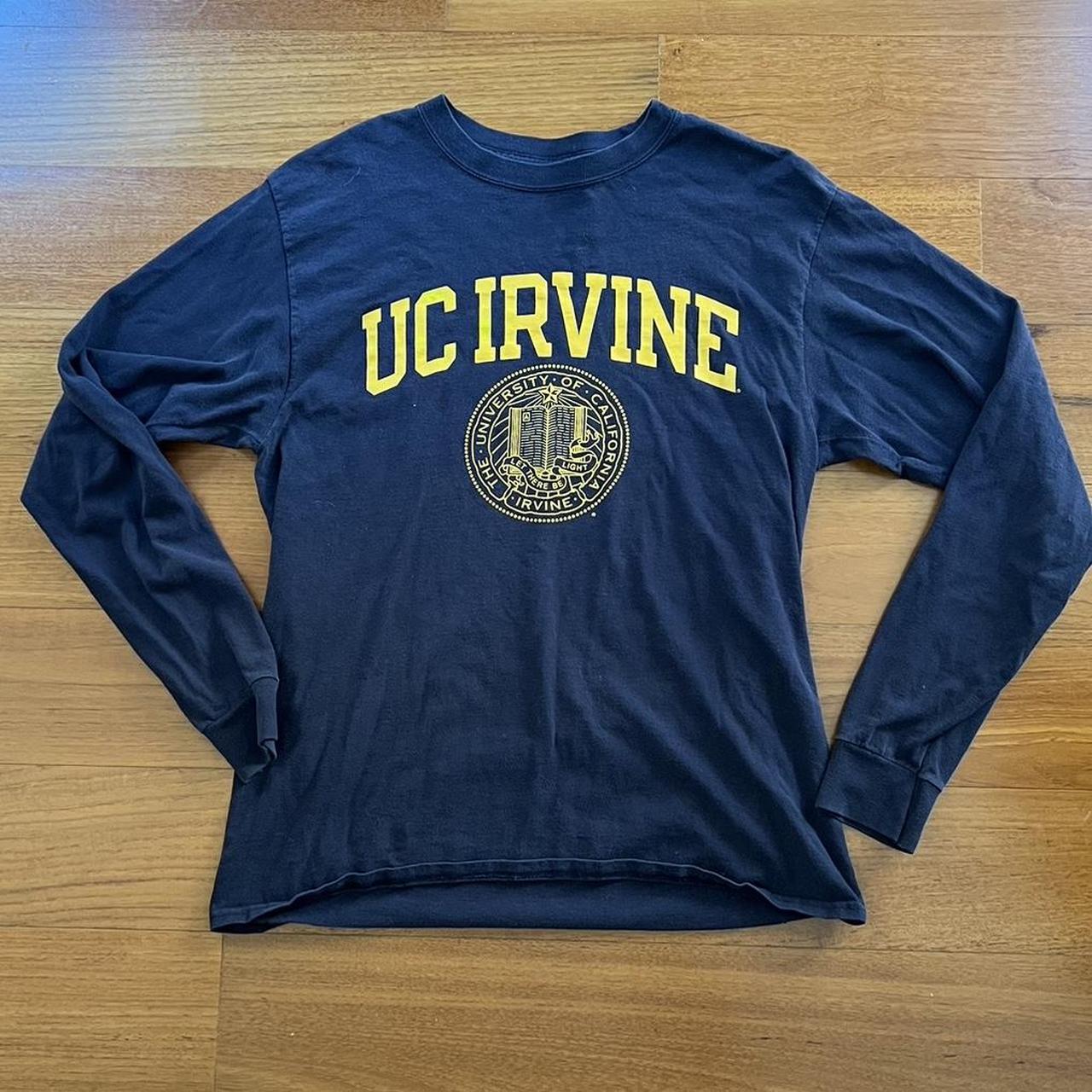uc irvine university long sleeve tshirt size medium... - Depop