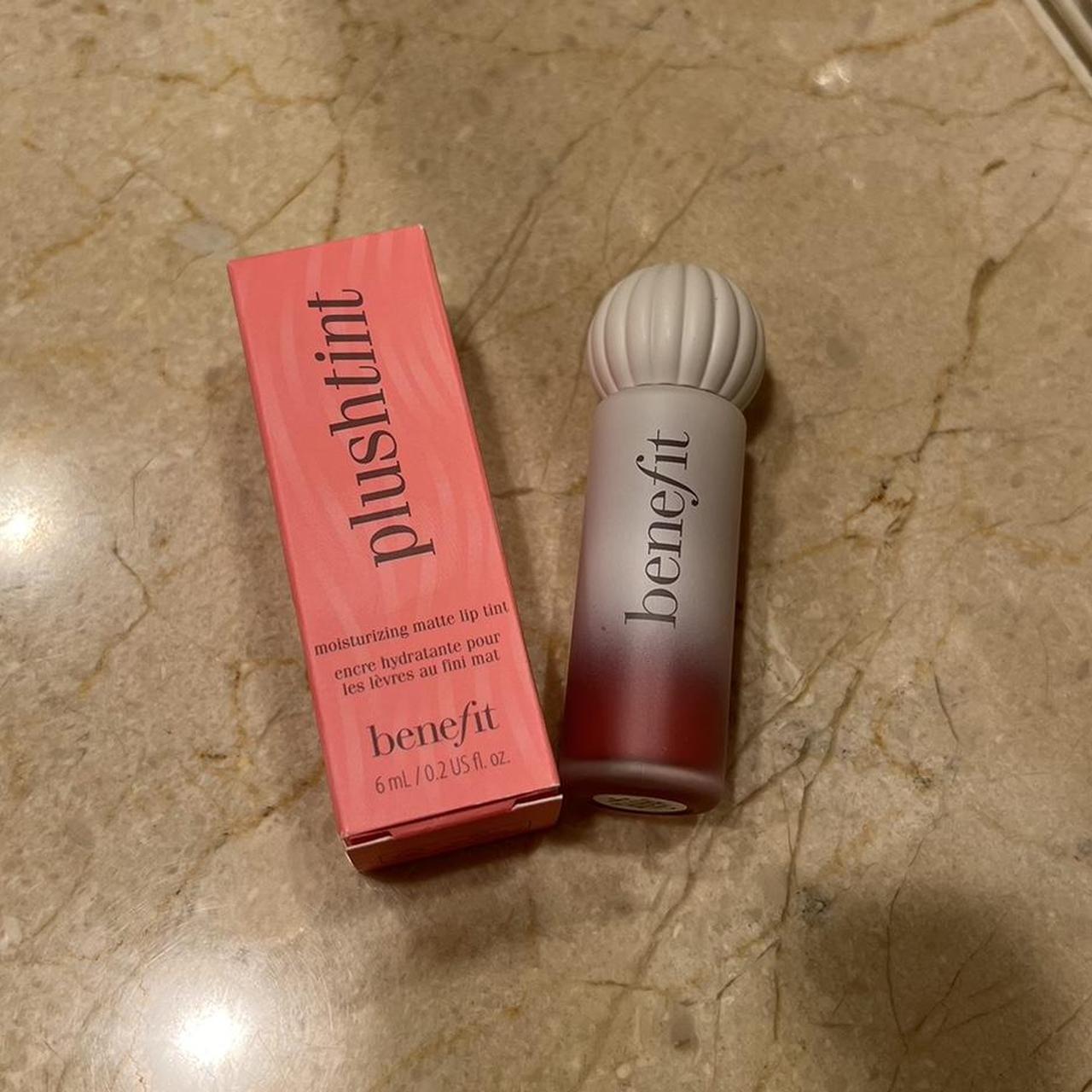 benefit plush tint moisturizing matte lip tint i... - Depop