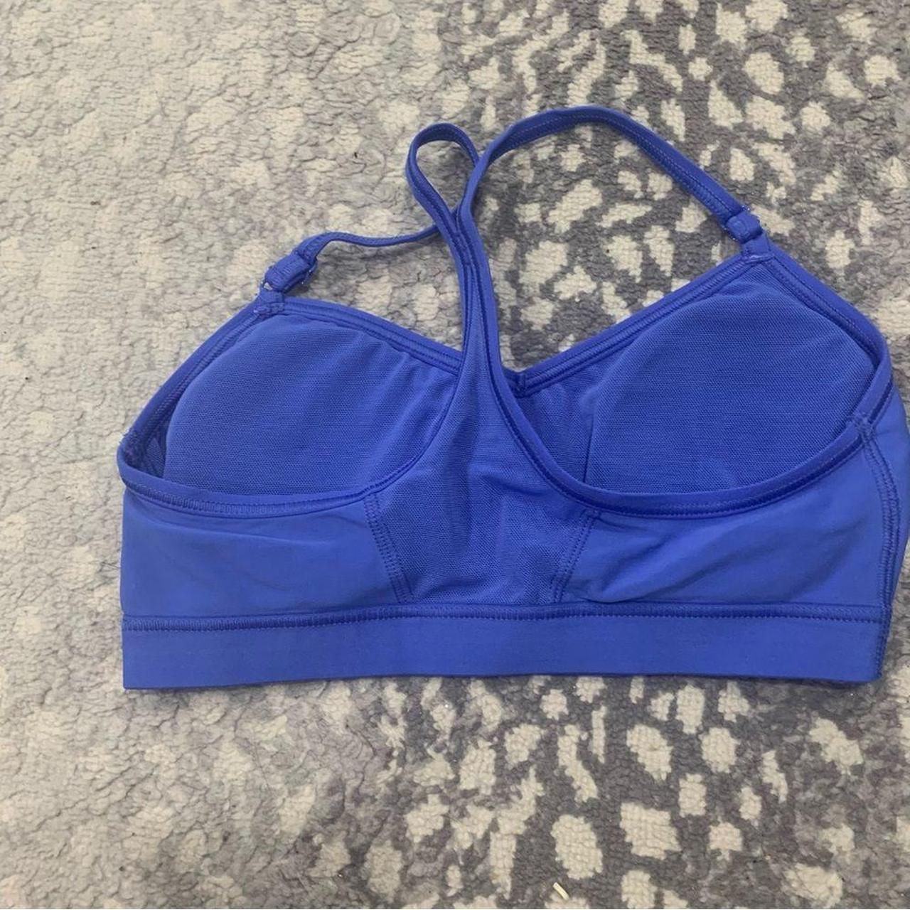 Aerie Chill Purple Sports Bra Small Similar Colour Depop
