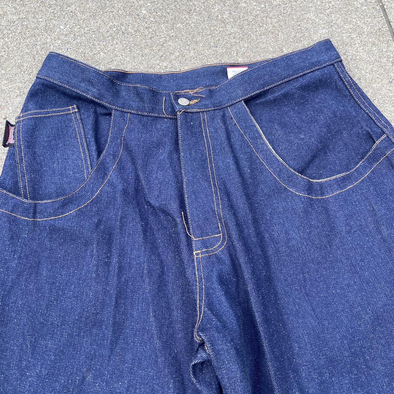 Deadstock 90s interstate baggy jeans size 34 X 32... - Depop