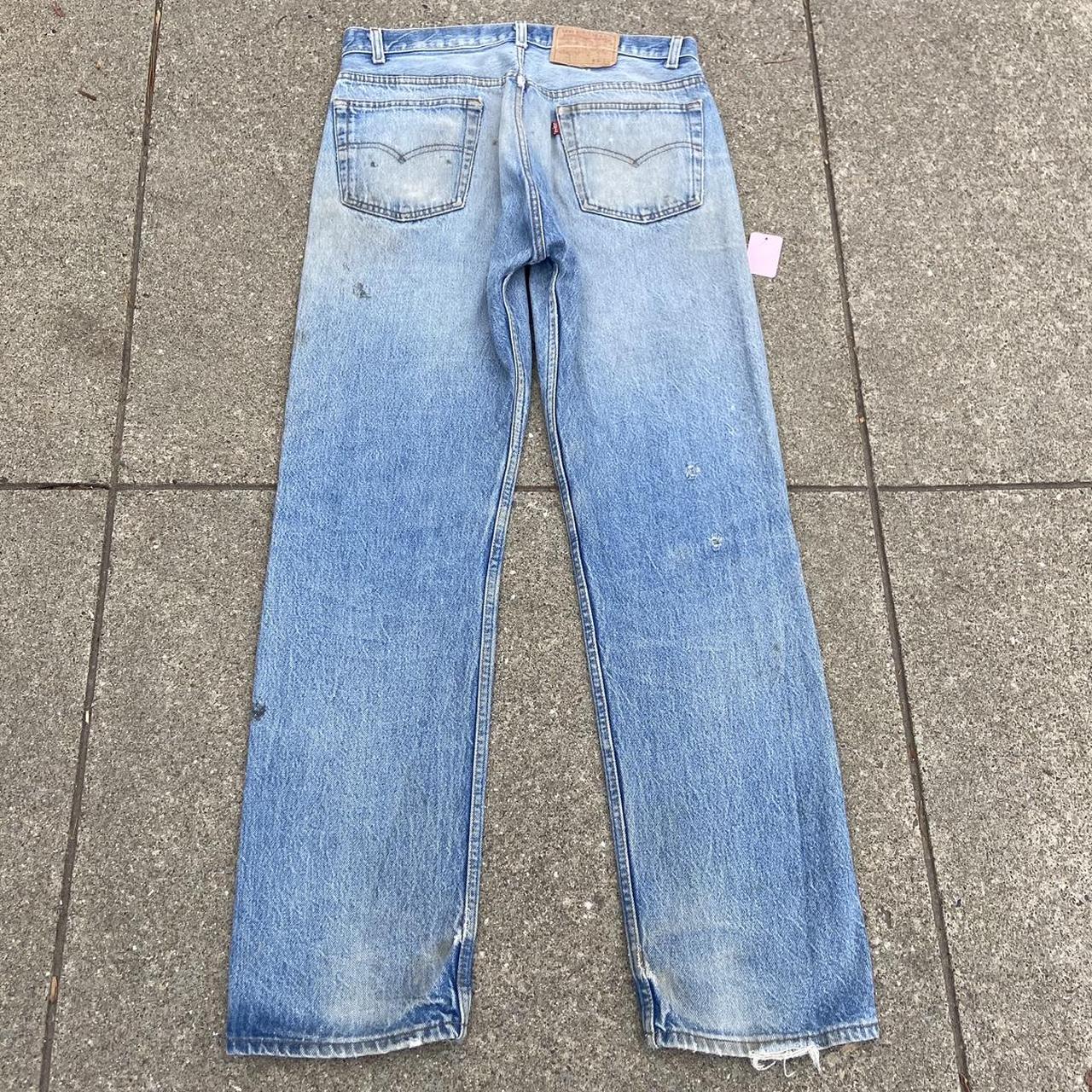 Vintage 80s Levi’s 501 jeans size 34 X 32 🌀... | Depop